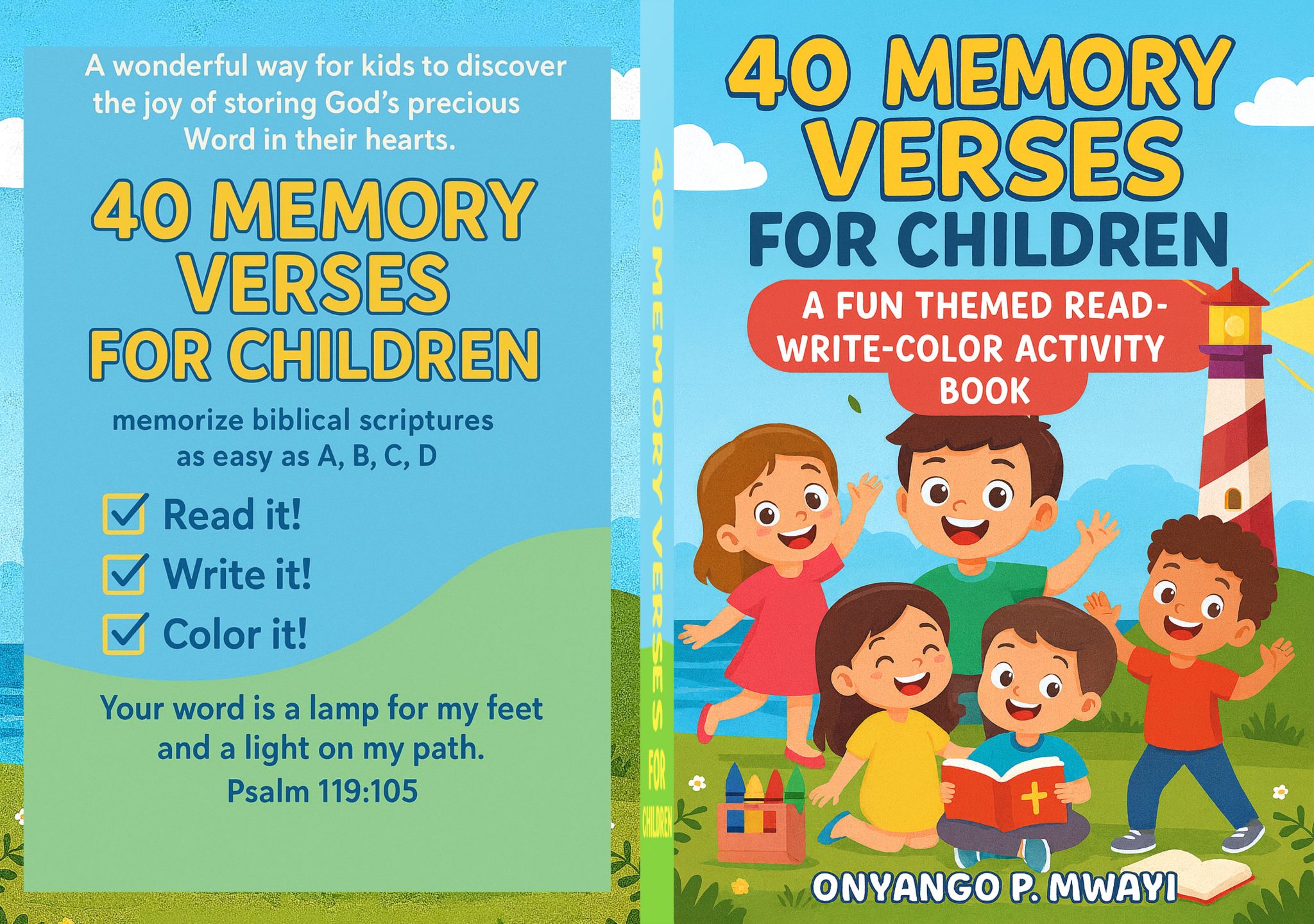 40 MEMORY VERSES FOR CHILDREN. - Nuria Store